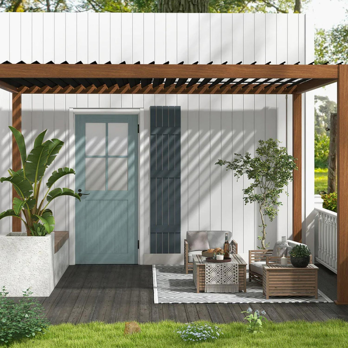 MIRADOR OUTDOOR LIVING: Pergola, Gazebo,Takasho & Outdoor Accessories.
