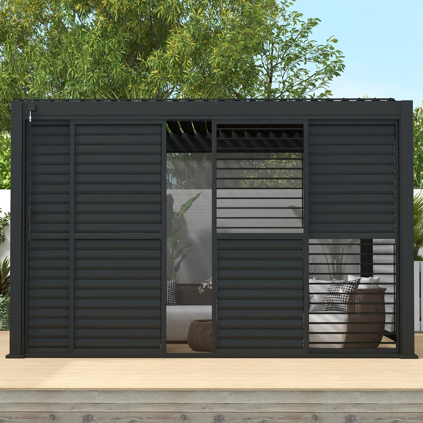 111 Accessory - 13‘ Sliding shutter door