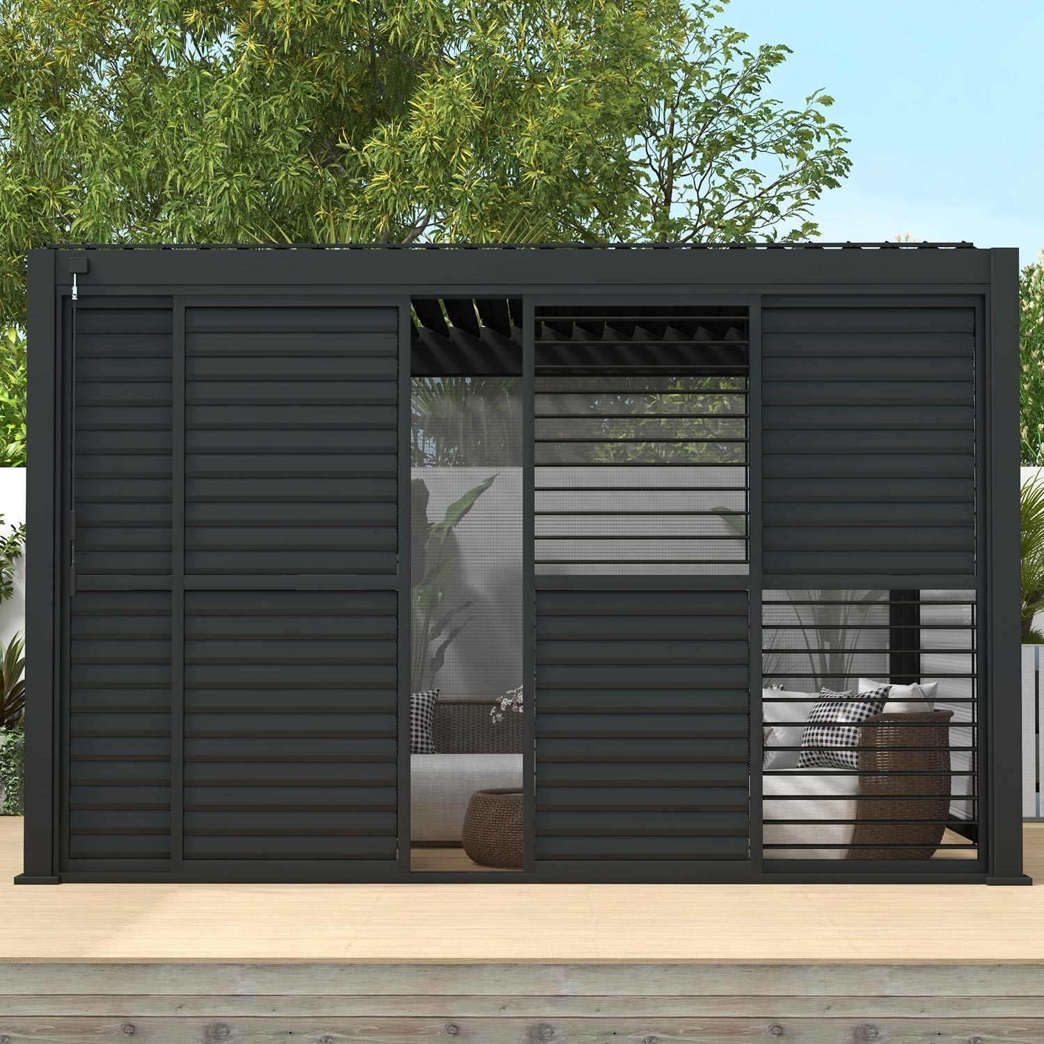 111 Accessory - 10‘ Sliding shutter door