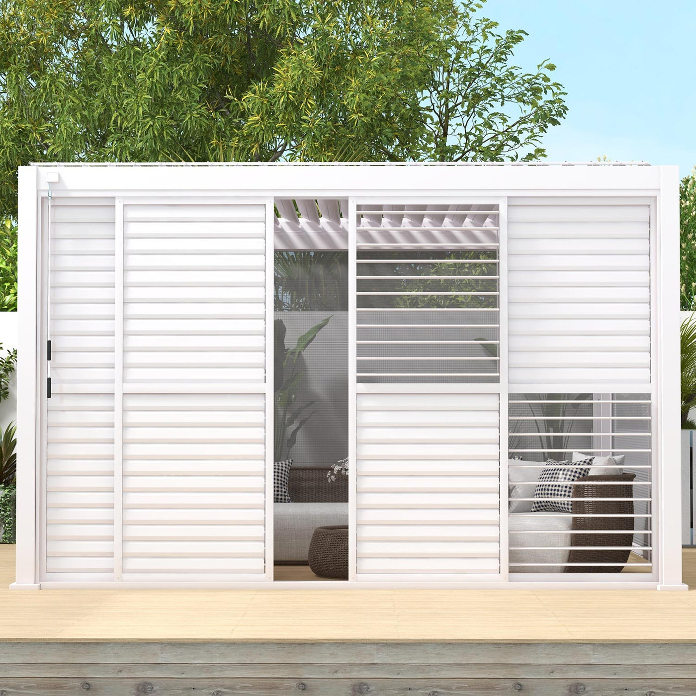 111 Accessory - 10‘ Sliding shutter door